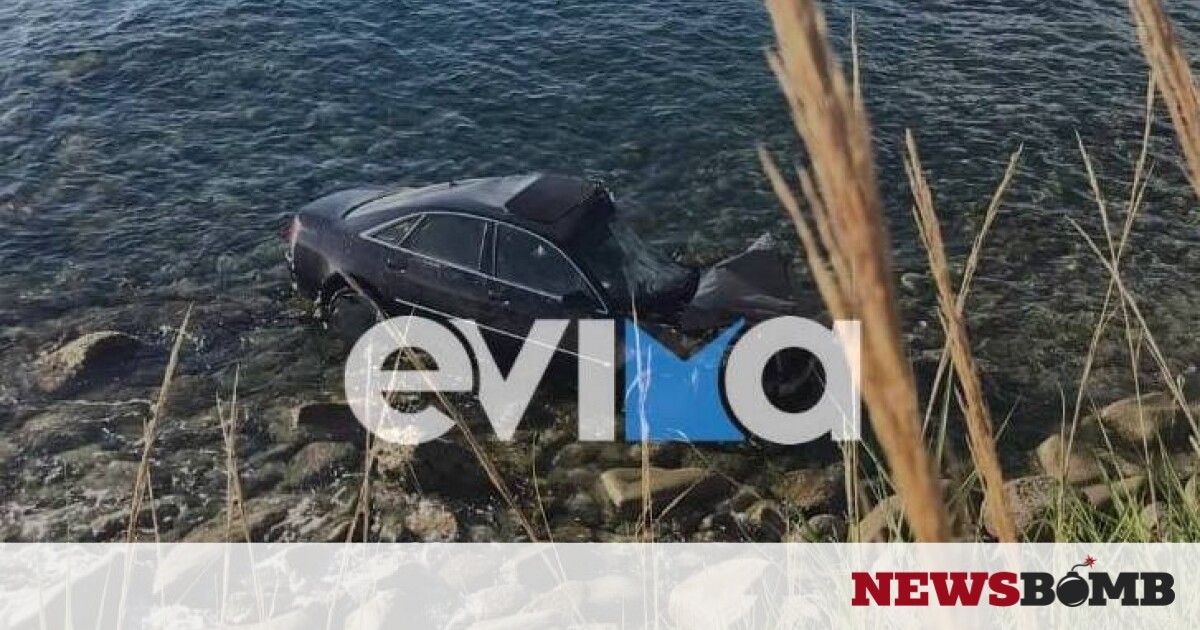 Εύβοια: Συγκλονιστικό τροχαίο στην Κύμη - Αυτοκίνητο κατέληξε στη ...