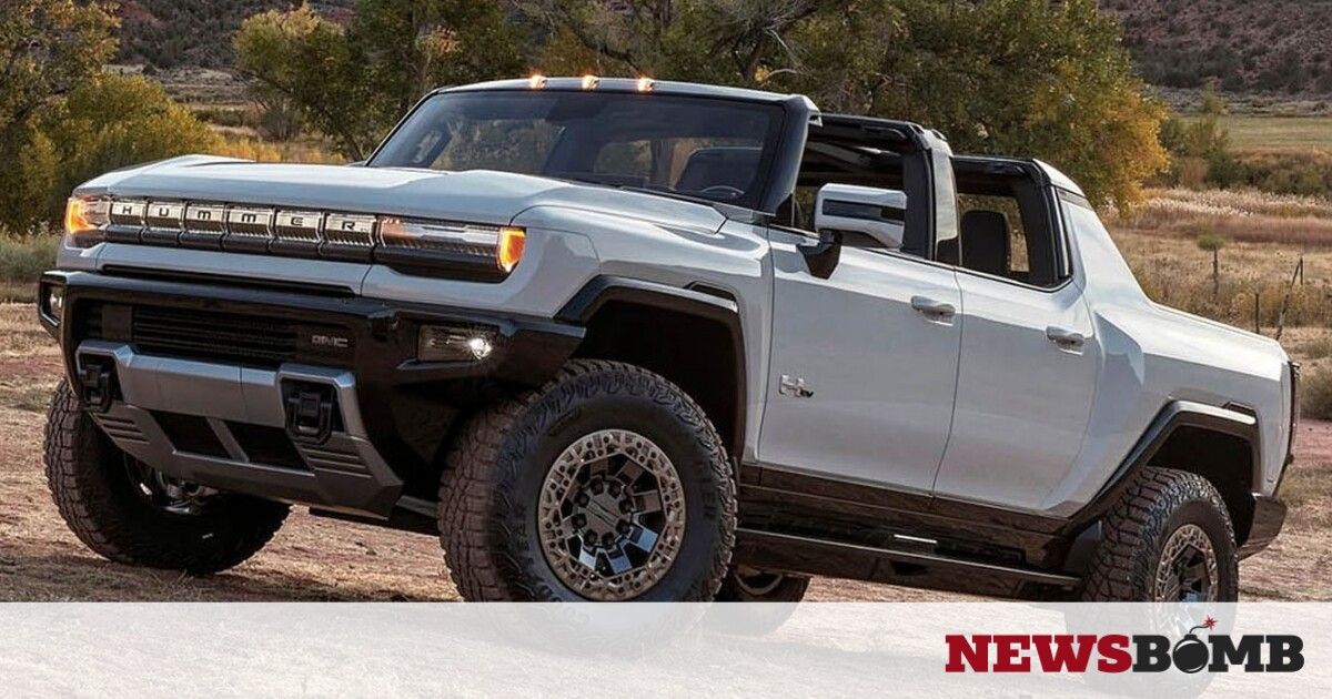 Δεν θα πιστεύετε πόσο ζυγίζει το ηλεκτρικό Hummer EV - Newsbomb