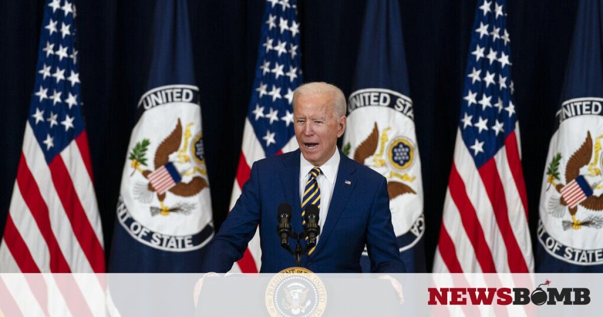 Μπάιντεν: «Σκανδαλώδης» η αναχαίτιση του αεροσκάφους από τη Λευκορωσία ...