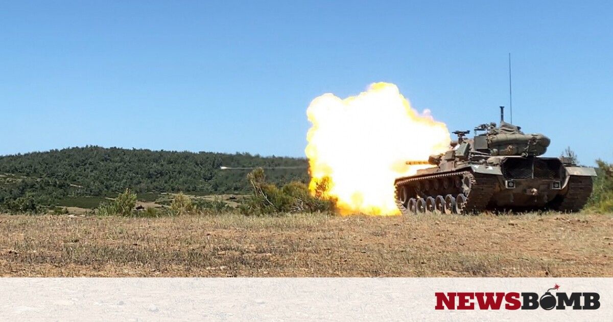Στρατός Ξηράς- Η ισχύς πυρός που «θωρακίζει» τα νησιά: Εικόνες από ...