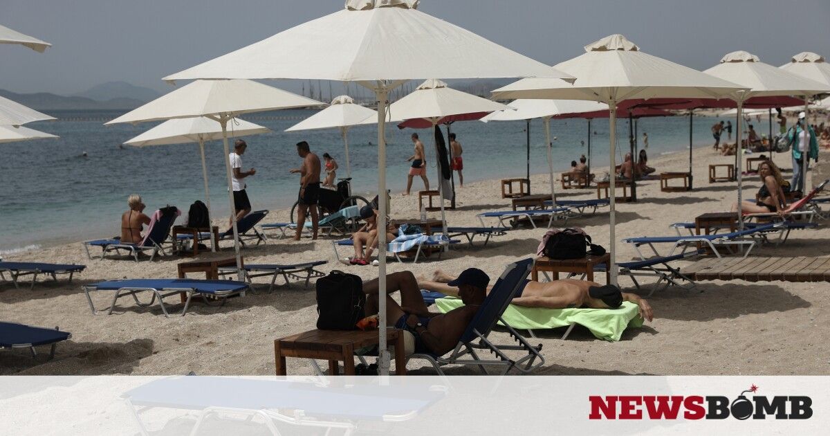Θεσσαλονίκη: «Βούλιαξαν» οι παραλίες της Χαλκιδικής - Στο 50% η ...