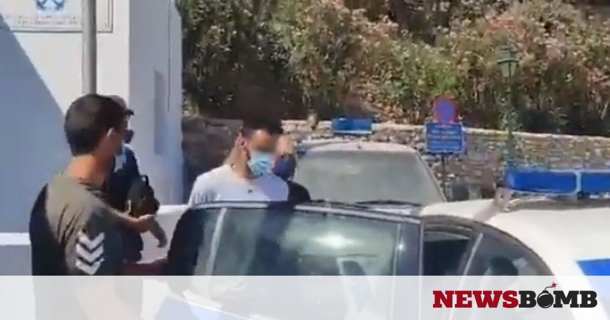 Δολοφονία 26χρονης στη Φολέγανδρο: Καρέ - καρέ η μεταγωγή του 30χρονου ...