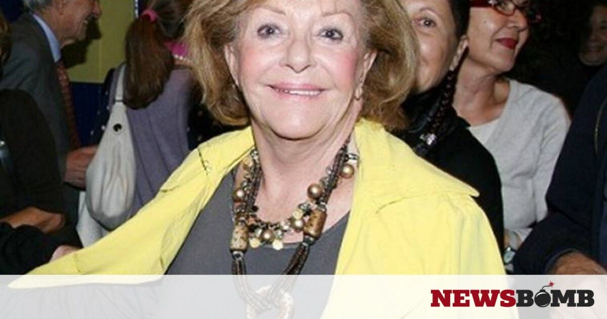 Πέθανε η ηθοποιός Γκέλυ Μαυροπούλου - Newsbomb