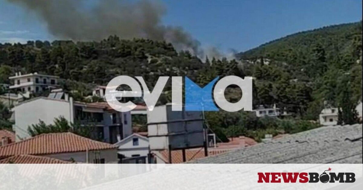 Φωτιά Εύβοια – Δήμαρχος Λίμνης στο Newsbomb.gr: Κινδυνεύουν σπίτια –Οι ...