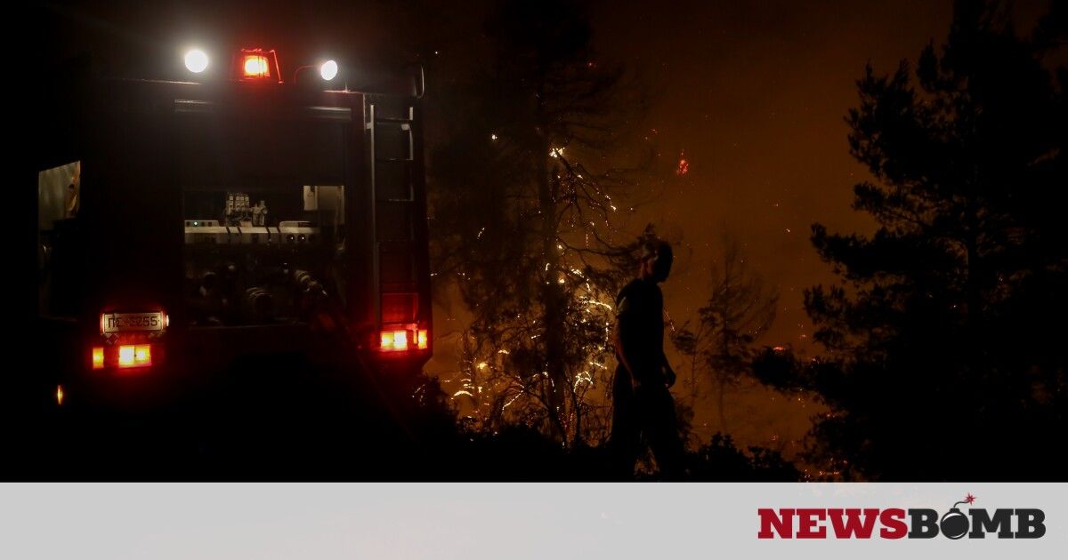 Φωτιά στη Ρόδο: Εκκενώνεται προληπτικά το χωριό Μαρίτσα - Μάχη με τις ...