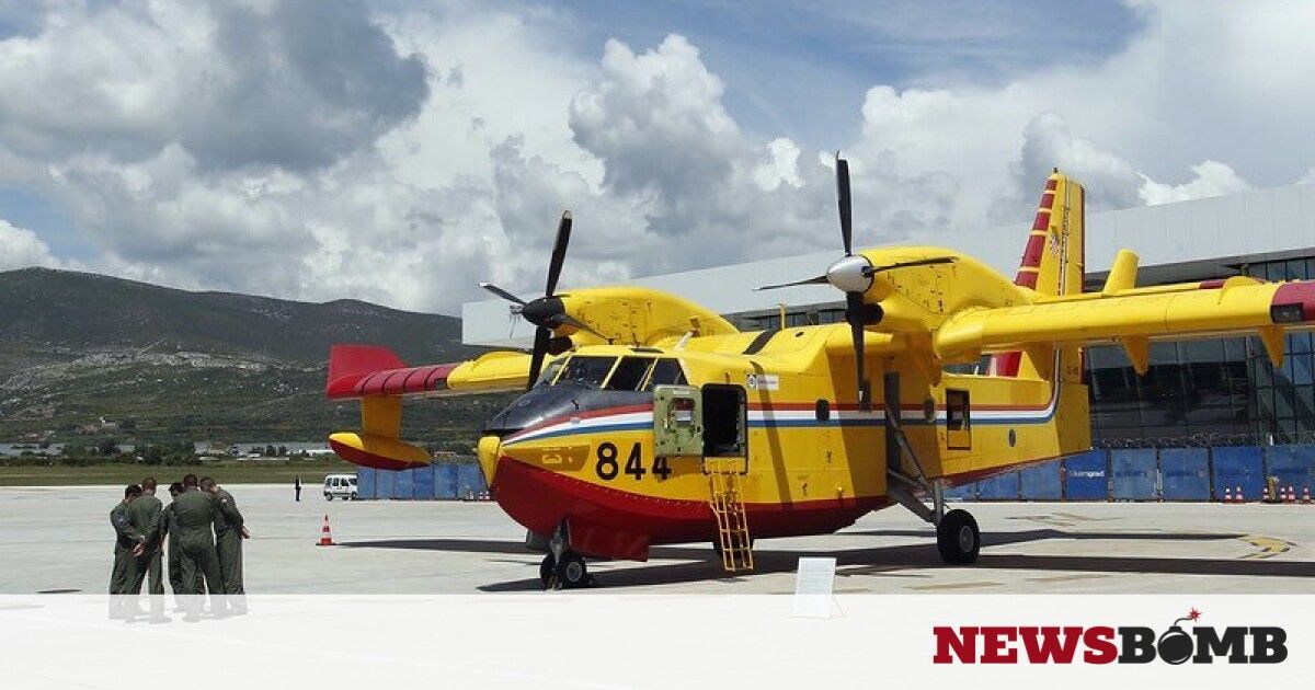 ΕΕ: Η βοήθεια προς την Ελλάδα ανέρχεται σε 9 πυροσβεστικά αεροπλάνα ...