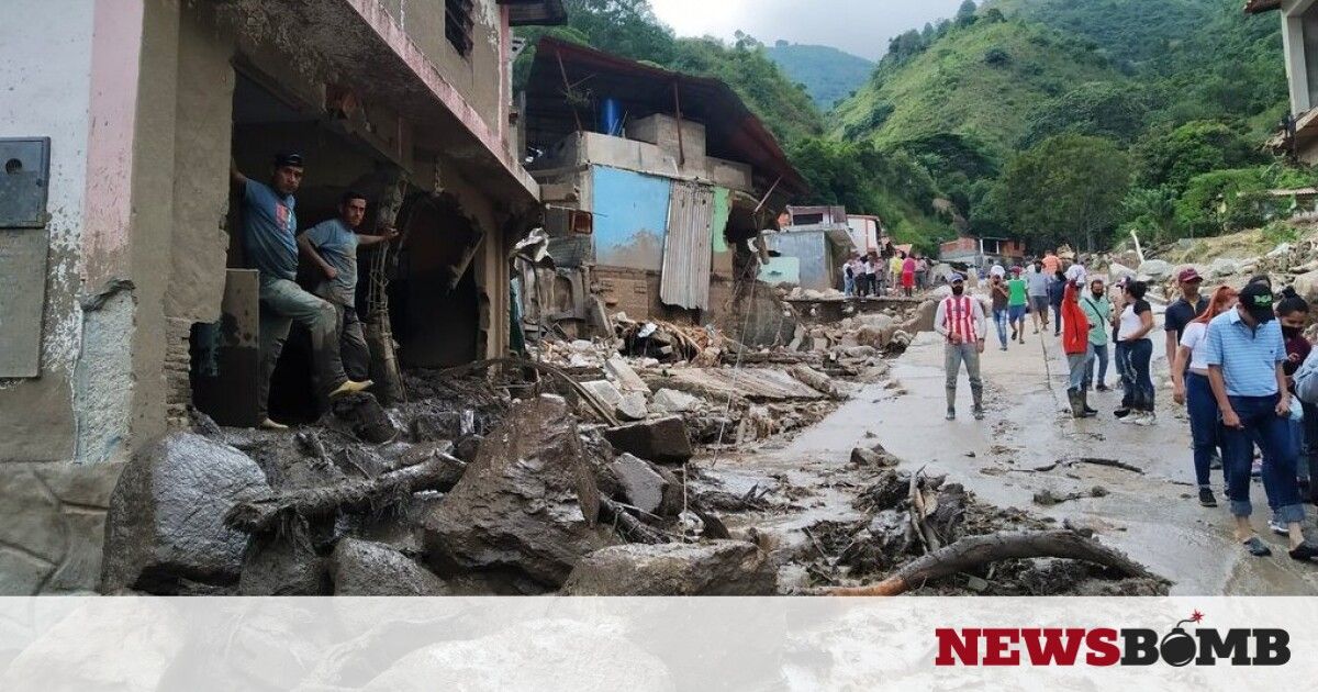 Βενεζουέλα: Οι καταρρακτώδεις βροχές στοίχισαν τη ζωή σε τουλάχιστον 20 ...