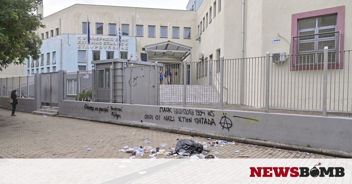 Σταυρούπολη: Σε αστυνομικό κλοιό το ΕΠΑΛ - 6 συλλήψεις για τα επεισόδια ...