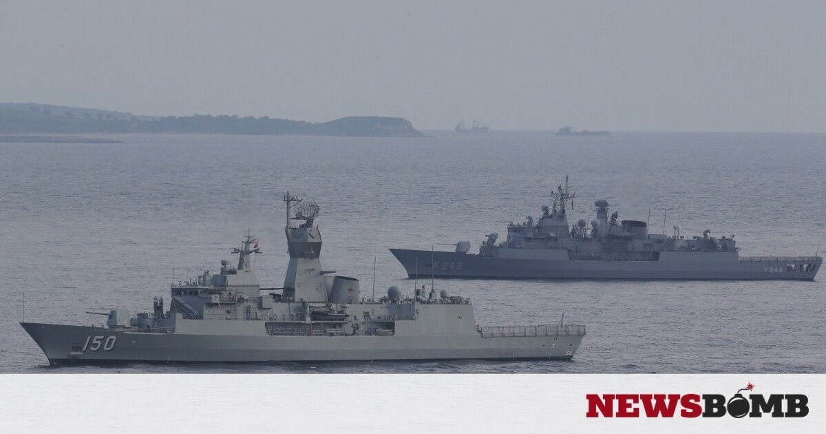 Η Τουρκία στήνει «σκηνικό πολέμου» ανοικτά της Κύπρου: Έστειλε πολεμικά ...