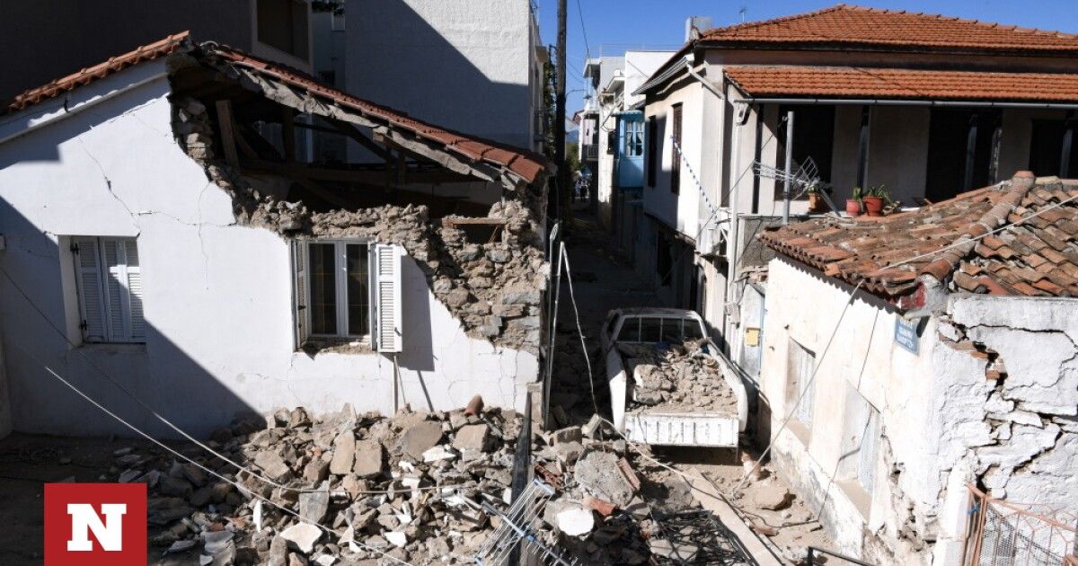 Ένας χρόνος από τον σεισμό στη Σάμο: Σε οδό «Άρη και Κλαίρης ...