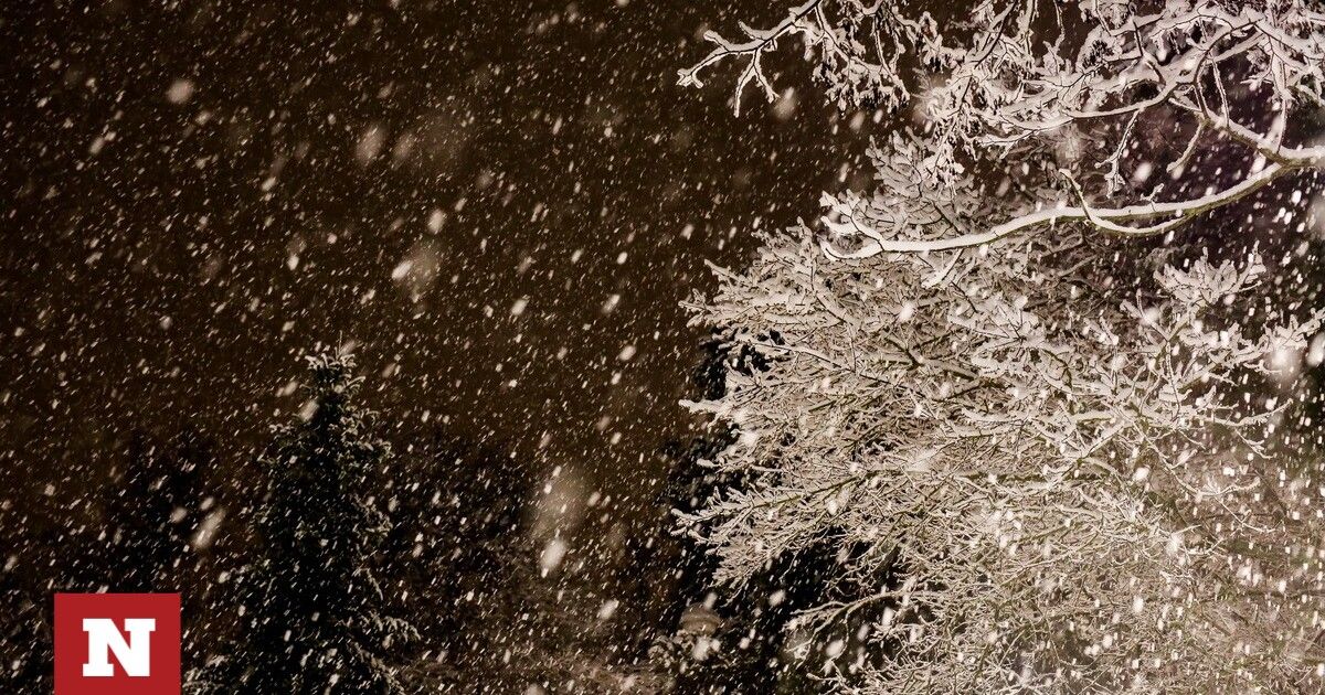 Καιρός: Τα πρώτα χιόνια πέφτουν στην Πάρνηθα (video) - Newsbomb