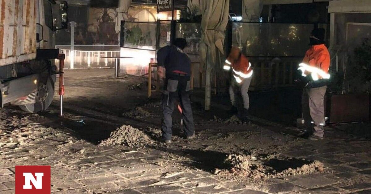 Παραλιακή Χανίων: Ξεκίνησε η αποκατάσταση των ζημιών που προκάλεσε η ...