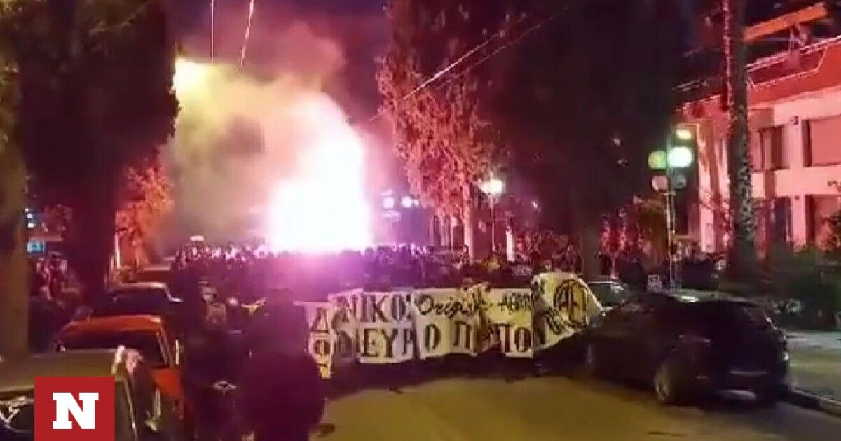 Συλλαλητήριο των οπαδών της ΑΕΚ για τα μέτρα στα γηπεδα - Newsbomb