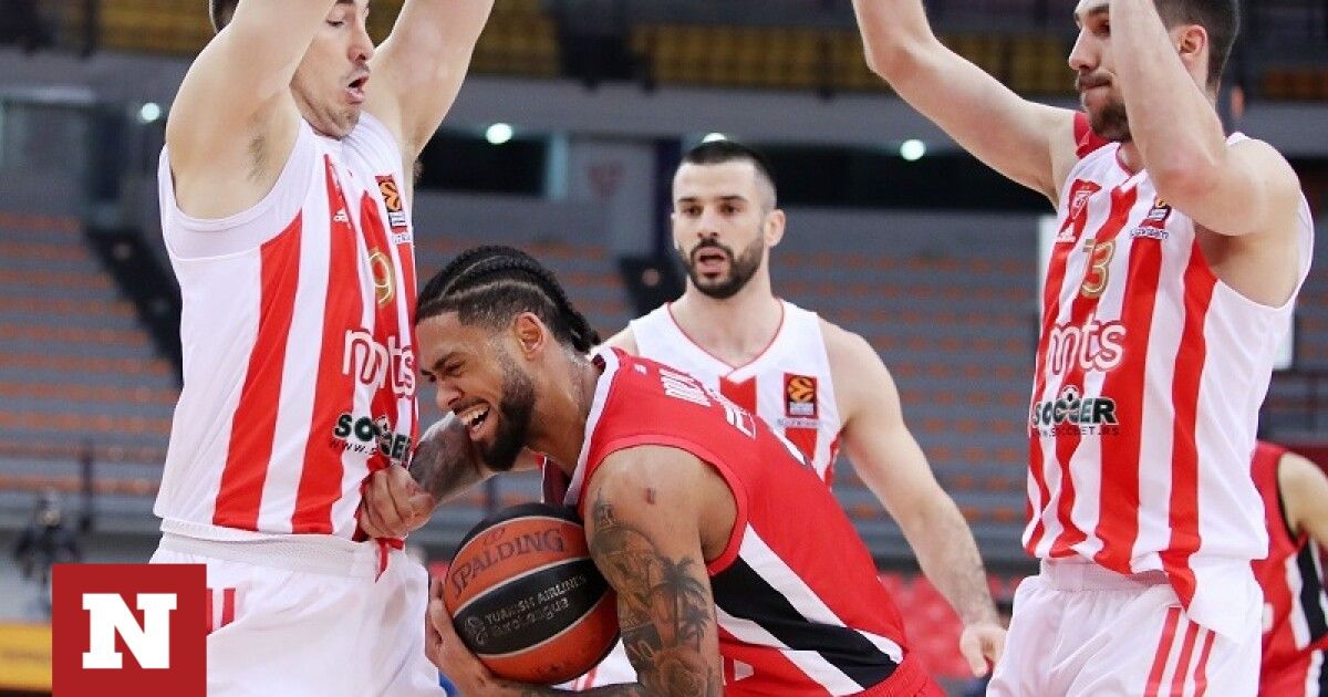 Ολυμπιακός – Ερυθρός Αστέρας 72-76: Η πρώτη ήττα στο ΣΕΦ ήρθε από ...