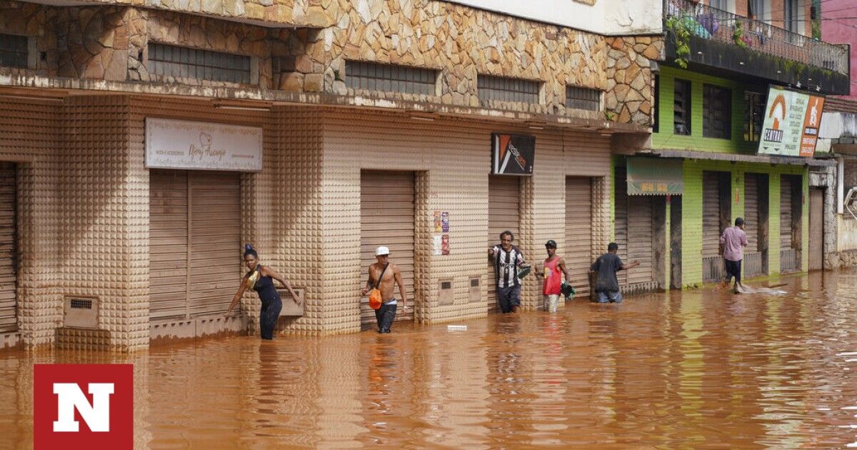Βραζιλία: 18 νεκροί από τις ισχυρές βροχοπτώσεις στην πολιτεία Σάο ...