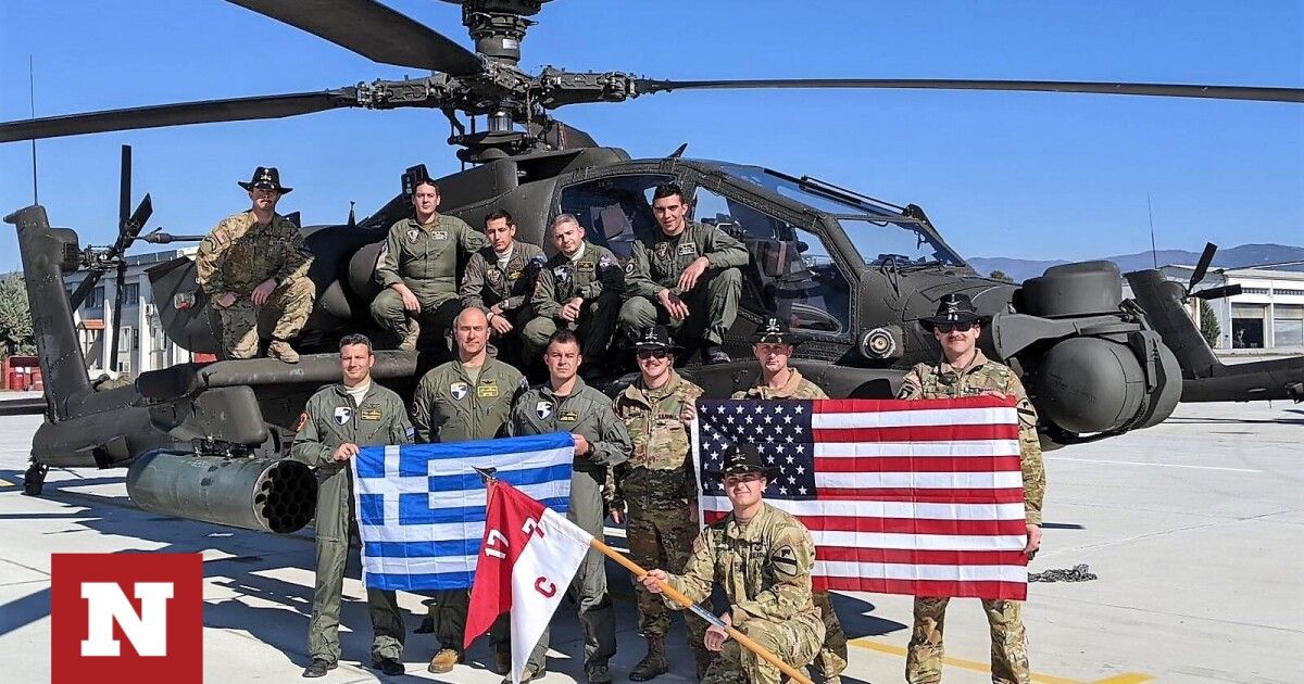 Μεγάλη άσκηση ελληνικών και αμερικανικών επιθετικών ελικοπτέρων - Newsbomb
