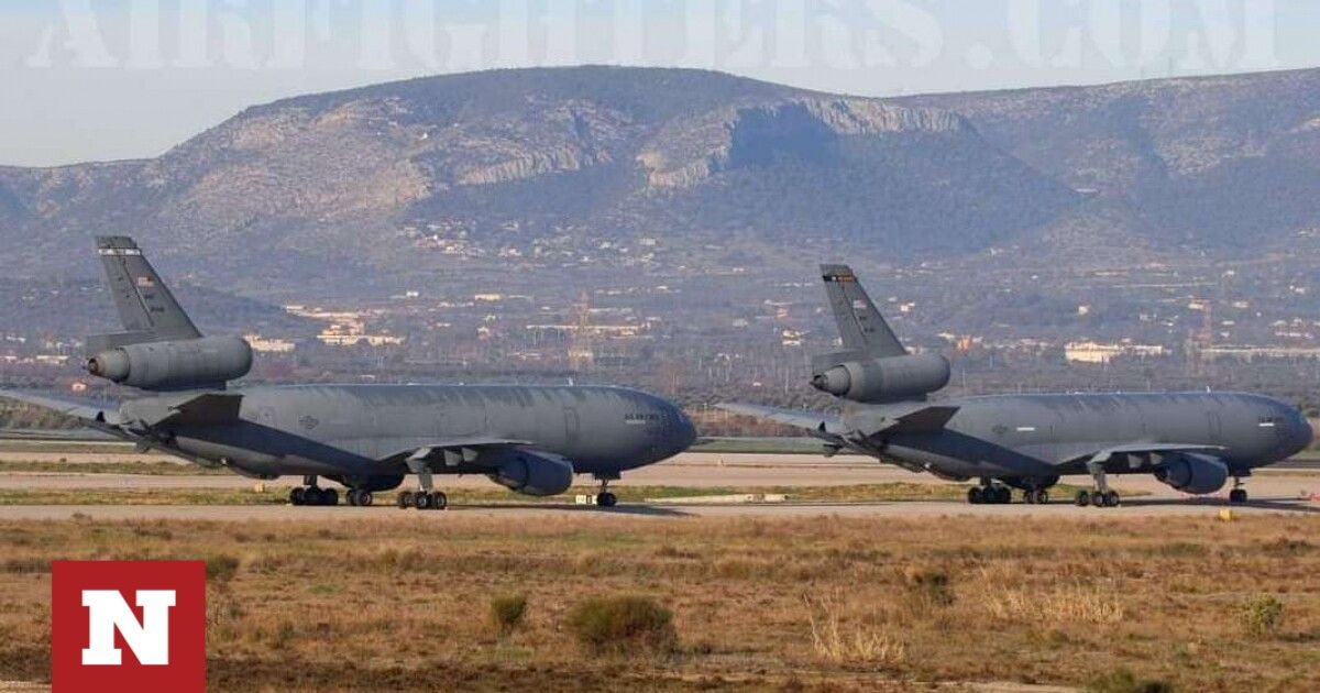 Πόλεμος στην Ουκρανία: Ιπτάμενα αμερικανικά τάνκερ στο Ελευθέριος ...