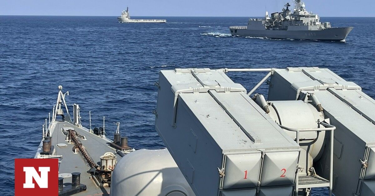 Πολεμικό Ναυτικό: Εντυπωσιακές εικόνες από τις ασκήσεις «ΑΣΤΡΑΠΗ» και ...