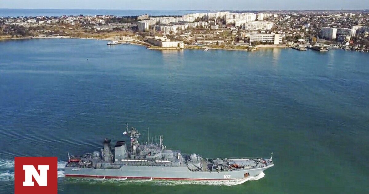 Η Ρωσία συνεχίζει τον αποκλεισμό των ακτών της Ουκρανίας στη Μαύρη ...