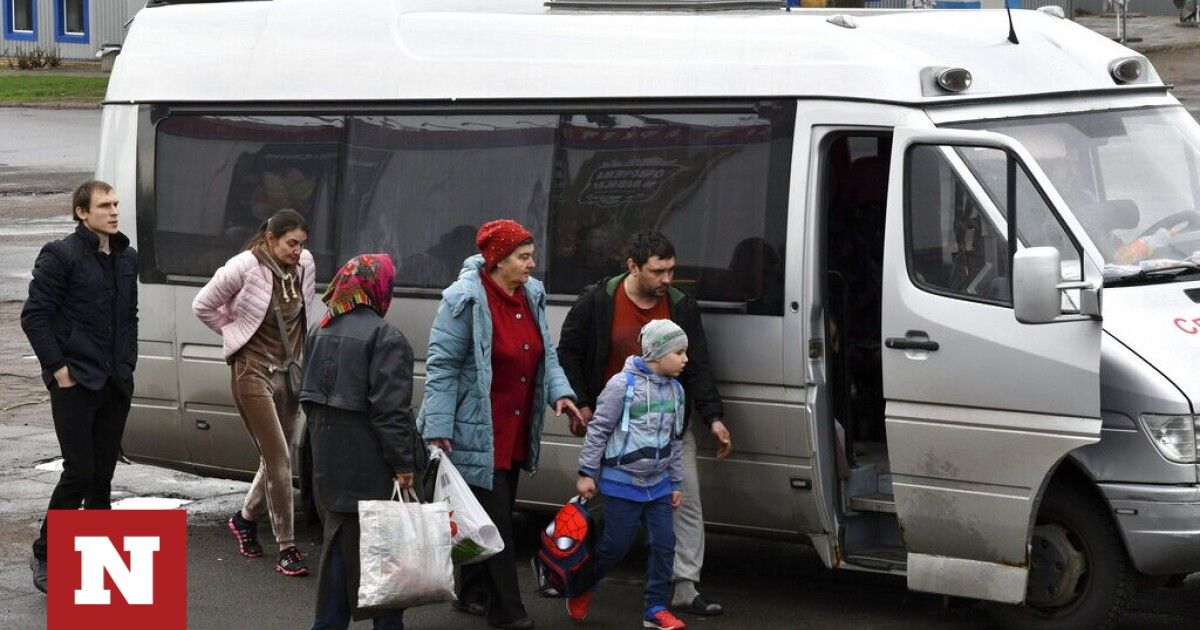 Ουκρανία: Περίπου 1.450 άμαχοι εγκατέλειψαν το Σάββατο τις εμπόλεμες ...
