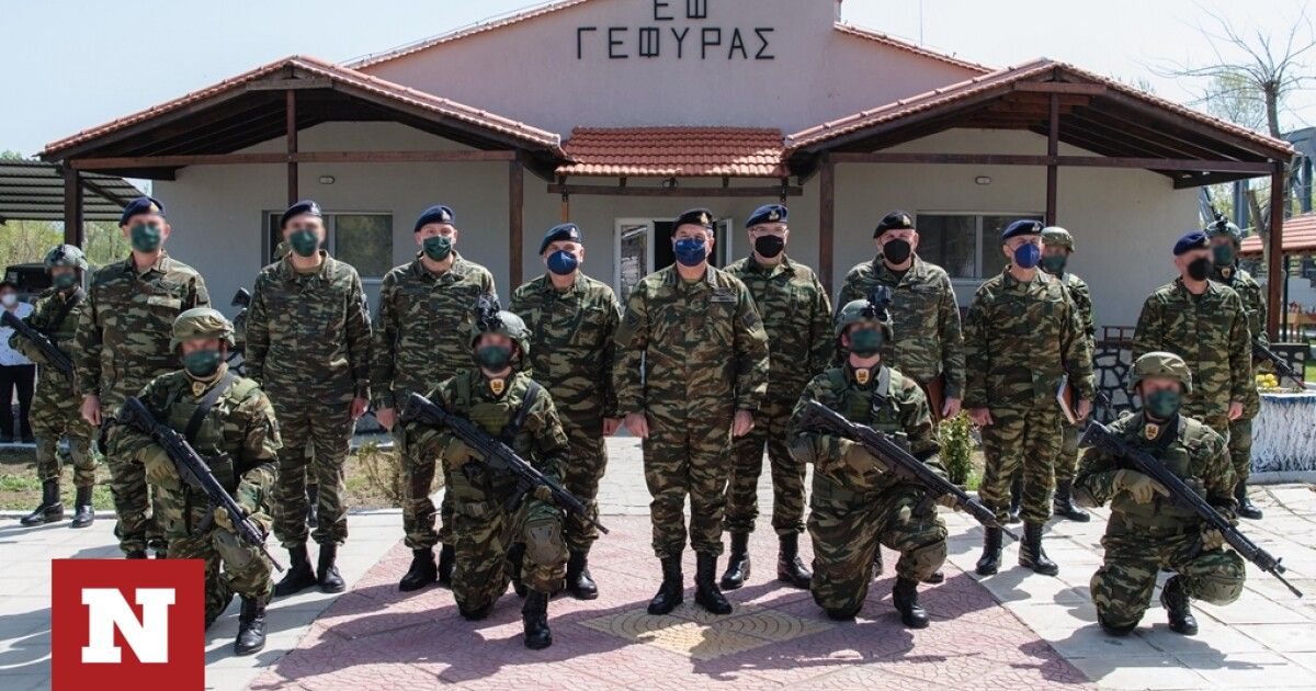 Στρατός Ξηράς: Στη Θράκη ο Αρχηγός ΓΕΣ, Χαράλαμπος Λαλούσης - Επίσκεψη ...