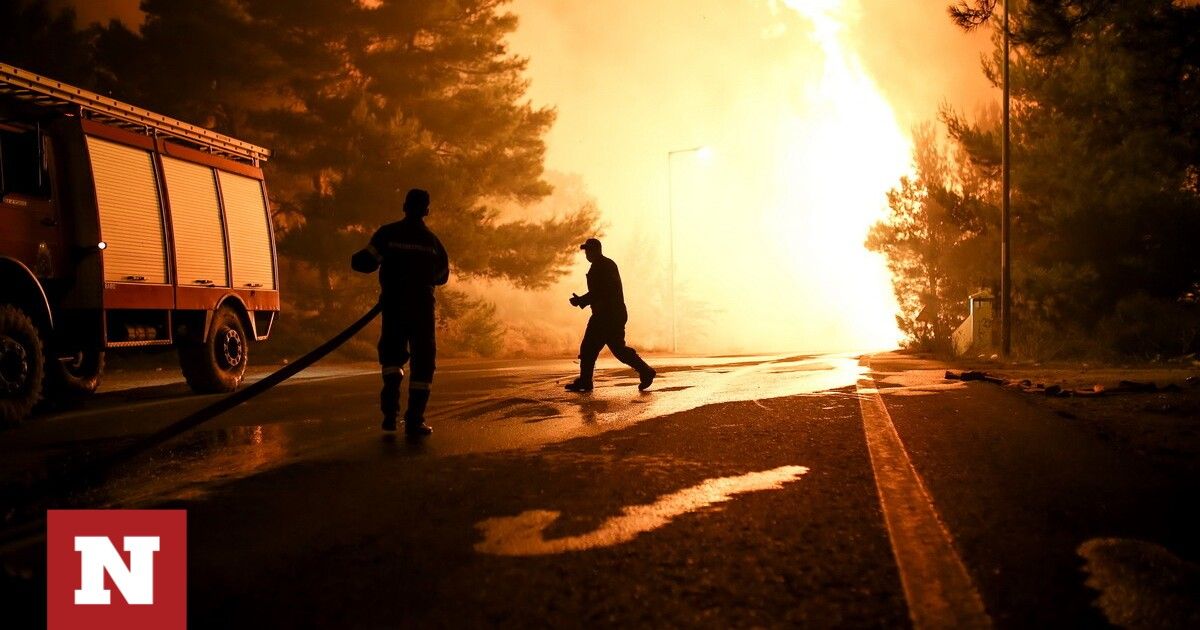 Φωτιά στη Λακωνία: Σε πλήρη εξέλιξη η πυρκαγιά στον Πάρνωνα στην ...