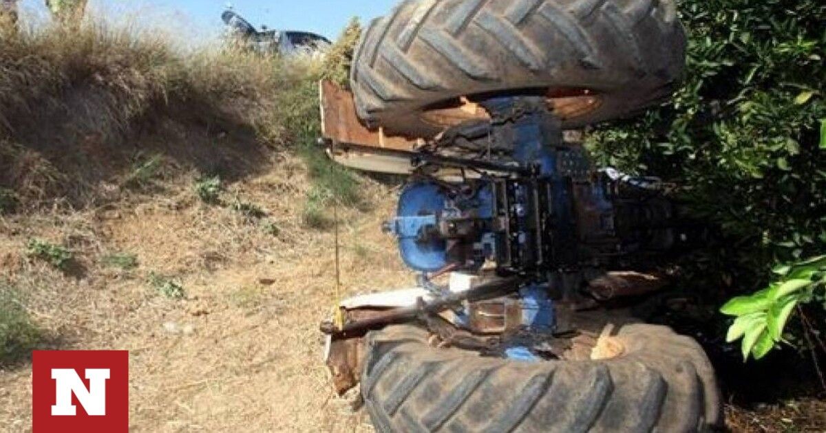 Νέα τραγωδία στην Κρήτη: Νεκρός 55χρονος αγρότης από ανατροπή τρακτέρ ...