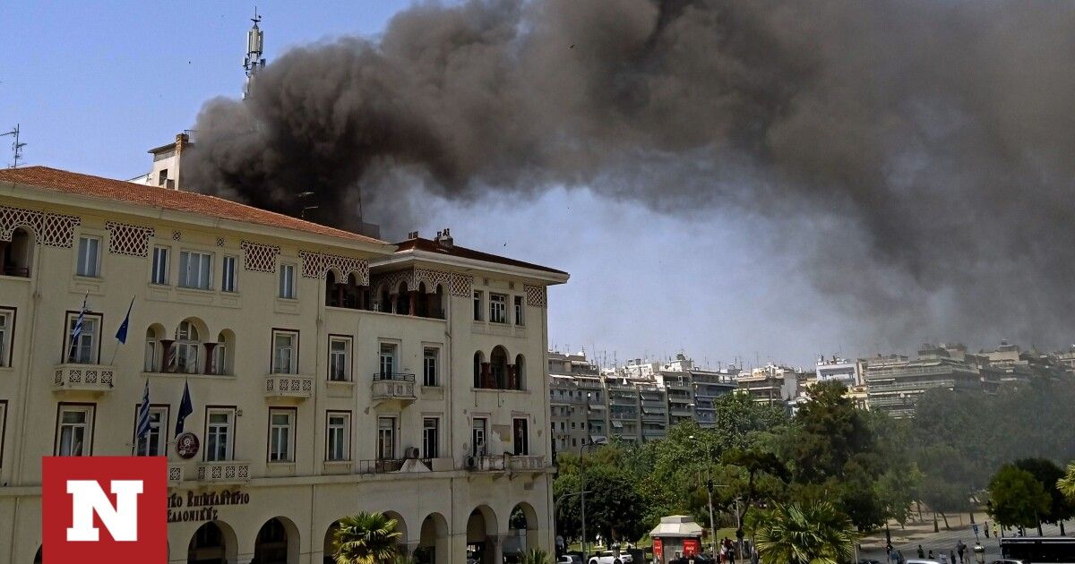 Θεσσαλονίκη: Δυο παιδιά ανάμεσα στους τραυματίες της φωτιάς στο κτήριο ...
