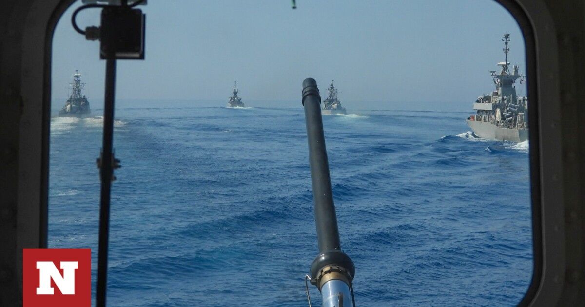 Πολεμικό Ναυτικό: Άνοιξε πυρ στο Αιγαίο κατά την άσκηση «ΚΑΤΑΙΓΙΣ '22 ...