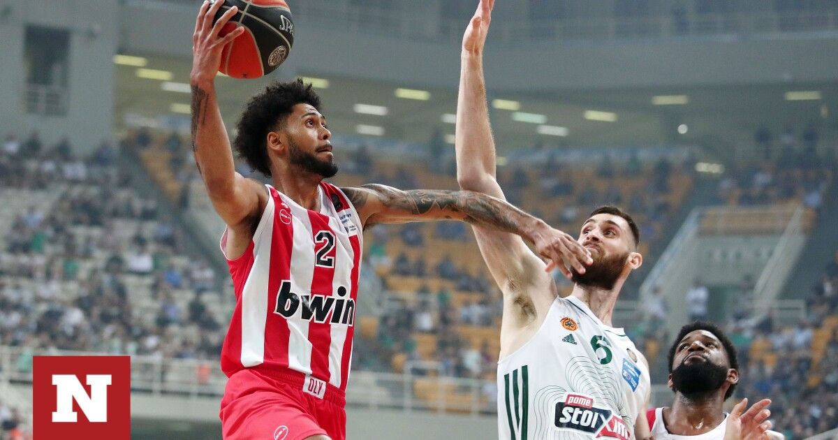Παναθηναϊκός - Ολυμπιακός 72-78: «Break» στο ΟΑΚΑ κι ένα βήμα πριν τον ...
