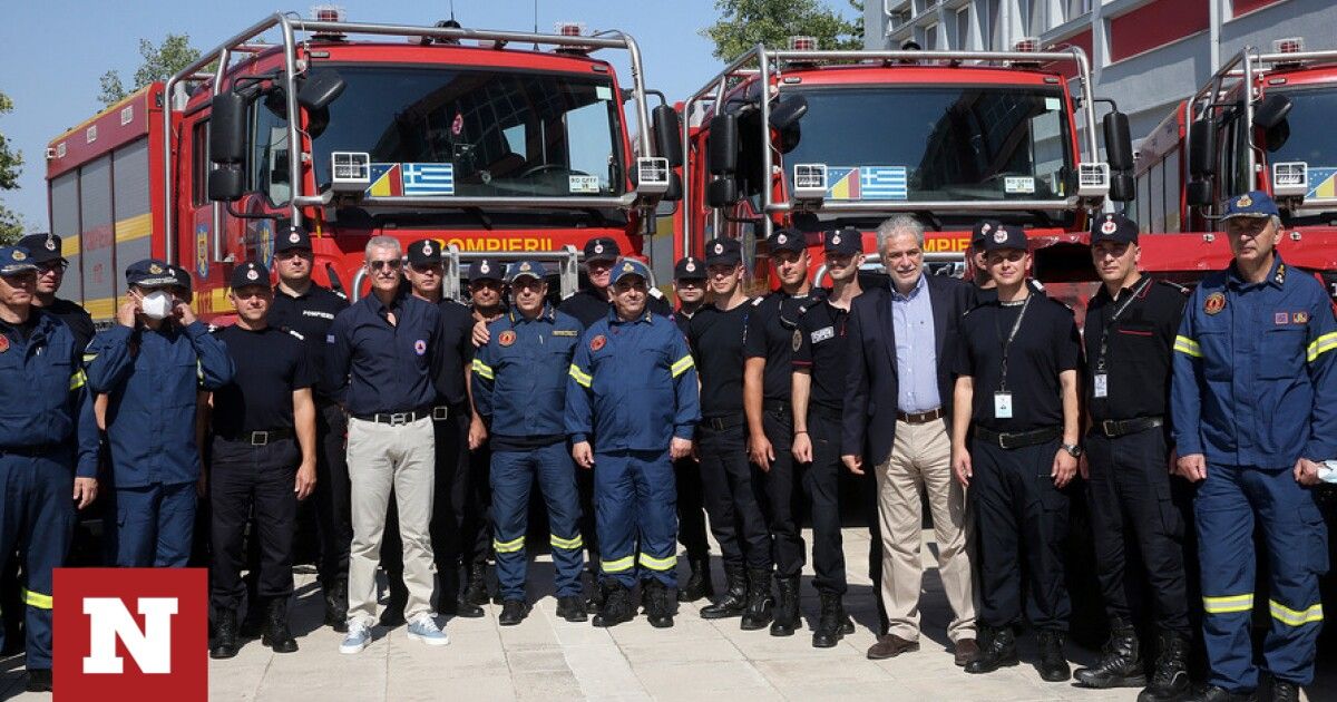 Πυροσβεστική: Ήρθαν οι Ρουμάνοι πυροσβέστες - Newsbomb
