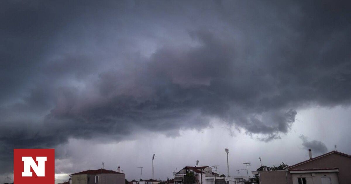 Ραγδαία επιδείνωση του καιρού με βροχές, καταιγίδες και χαλάζι – Πού θα ...