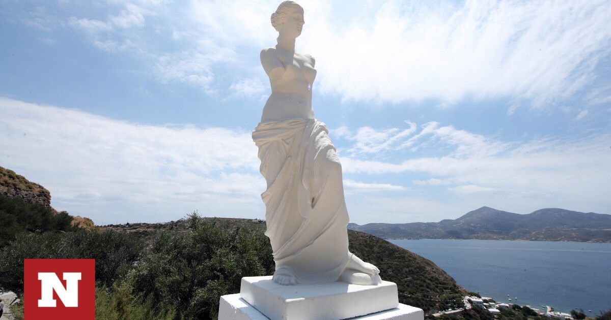 Αφροδίτη της Μήλου:Εντυπωσιάζει το πιστό αντίγραφο του μοναδικού ...