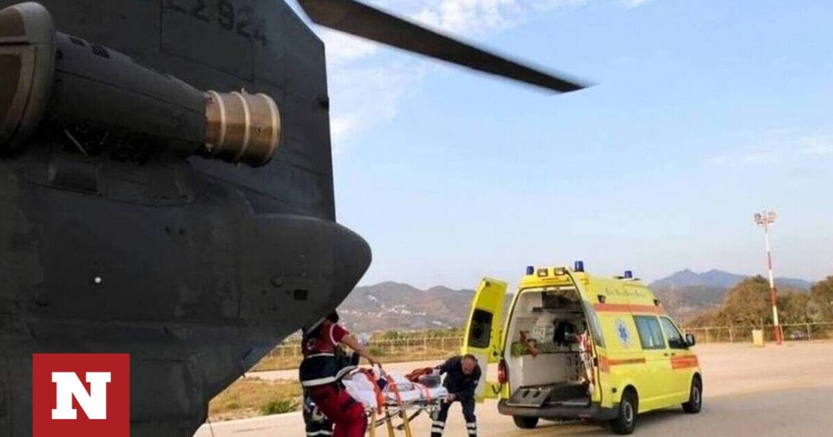 Πάτρα: Με αεροδιακομιδή στο Πανεπιστημιακό 19χρονη - Είχε τραυματιστεί ...