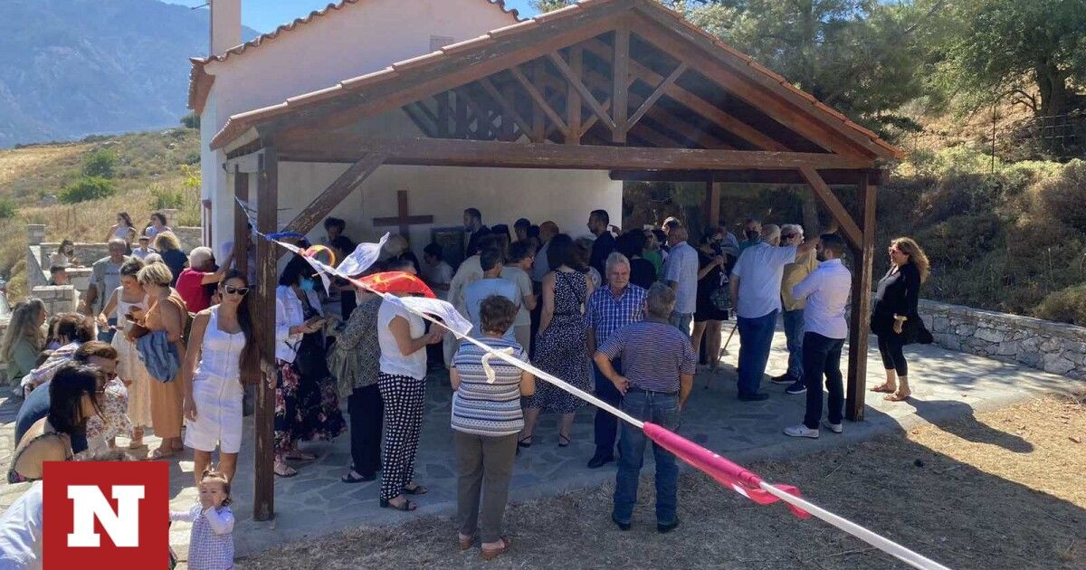 Ρέθυμνο: Εκατοντάδες πιστοί τίμησαν την Αγία Μαρίνα στο Μοναστηράκι ...