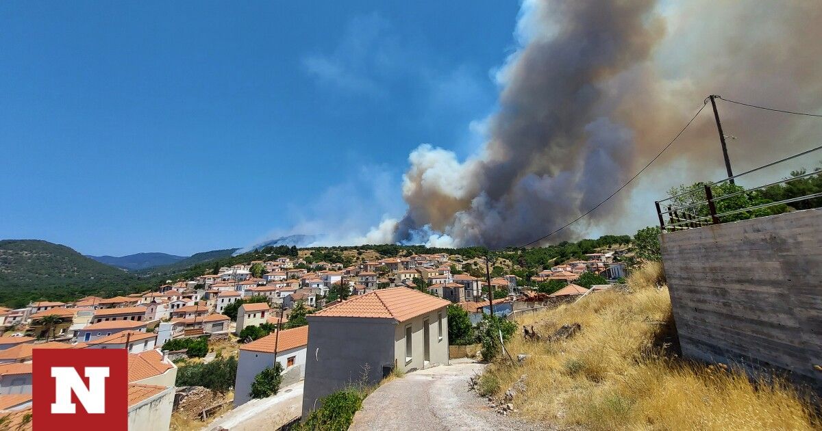 Φωτιά στη Μυτιλήνη: Με πάνω από 200 αστυνομικούς και 69 οχήματα ...