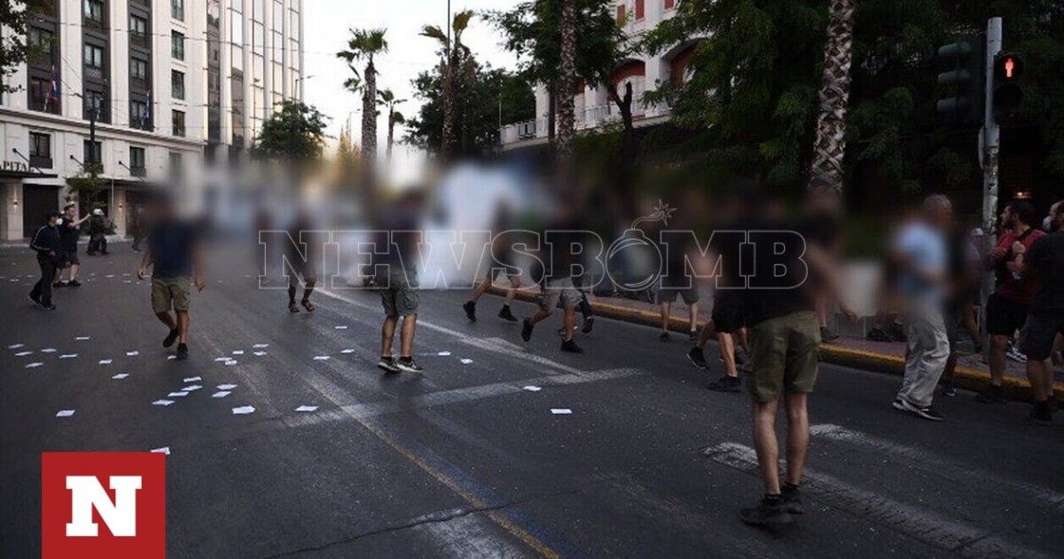 Σοβαρά επεισόδια στο κέντρο της Αθήνας - Χρήση χημικών, συμπλοκές και ...