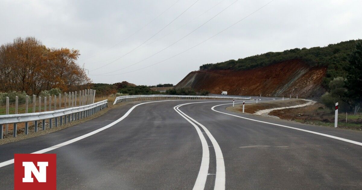 Ξανά στην κυκλοφορία το τμήμα της Παλαιάς Εθνικής Οδού στην Κινέτα, στο ...