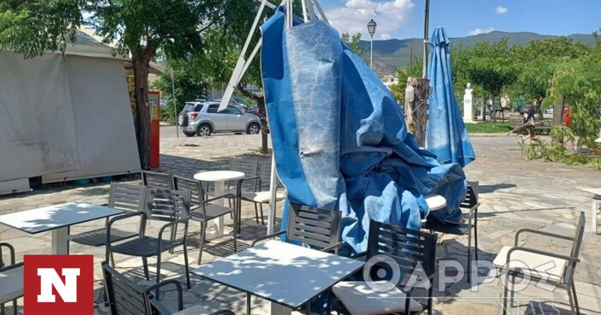 Καλαμάτα: Ανεμοστρόβιλος σάρωσε το ιστορικό κέντρο της πόλης - Newsbomb