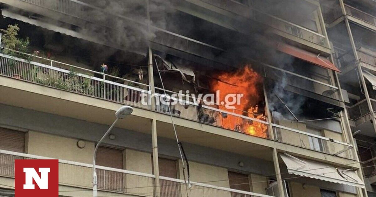 Φωτιά σε διαμέρισμα στη Θεσσαλονίκη: Κάηκαν δύο σκυλάκια - Στο ...