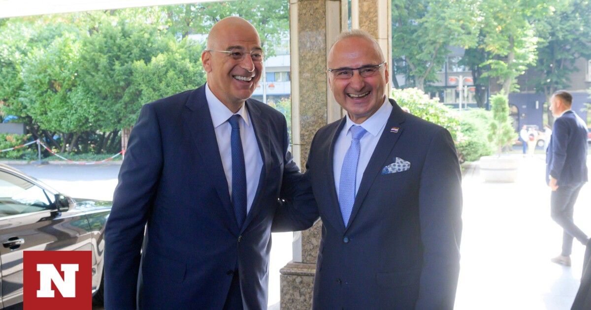 Νίκος Δένδιας: Γεύμα εργασίας με τον Κροάτη υπουργό Εξωτερικών - Newsbomb