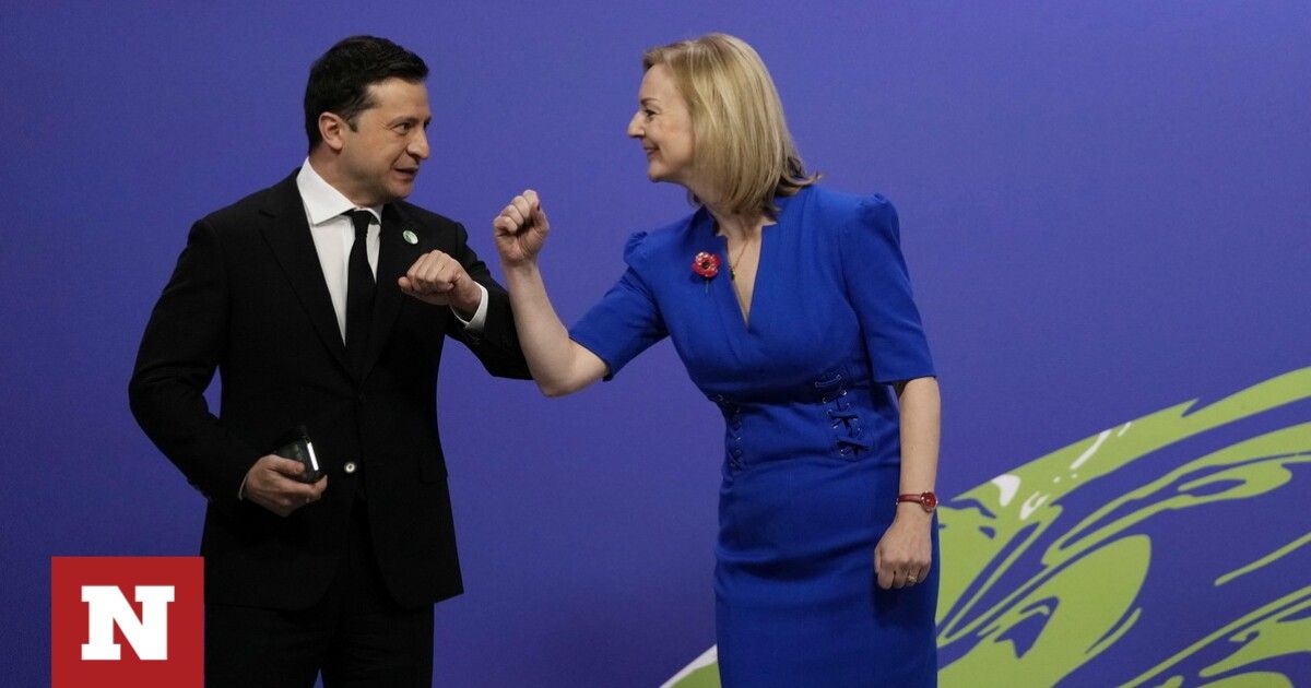 Βρετανία: Ο Ζελένσκι ήταν ο πρώτος ξένος ηγέτης που επικοινώνησε η Λιζ ...
