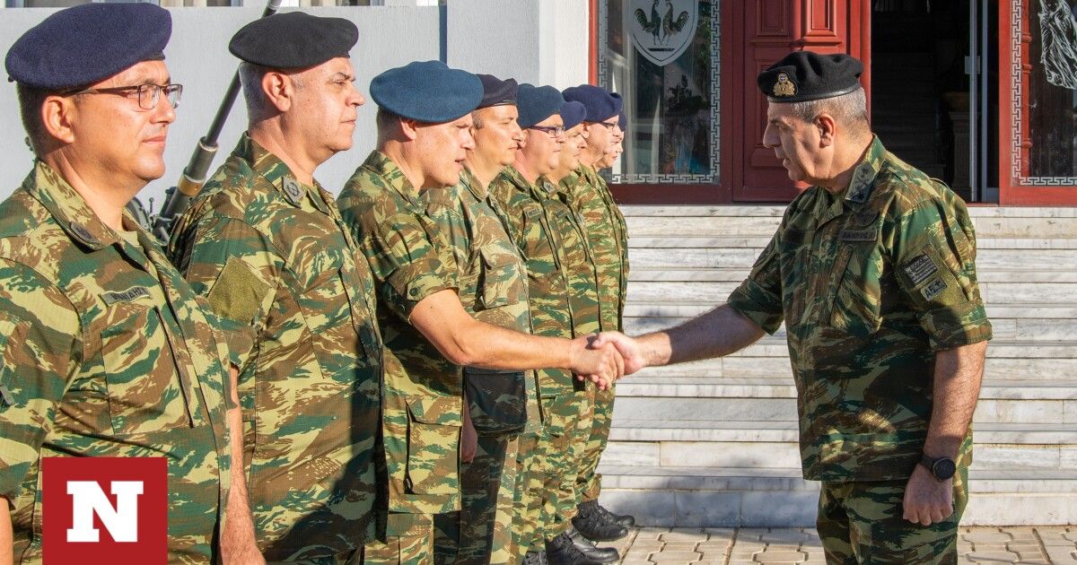 Στρατός Ξηράς: Στο Δ’ Σώμα Στρατού στη Θράκη ο Αρχηγός ΓΕΣ ...
