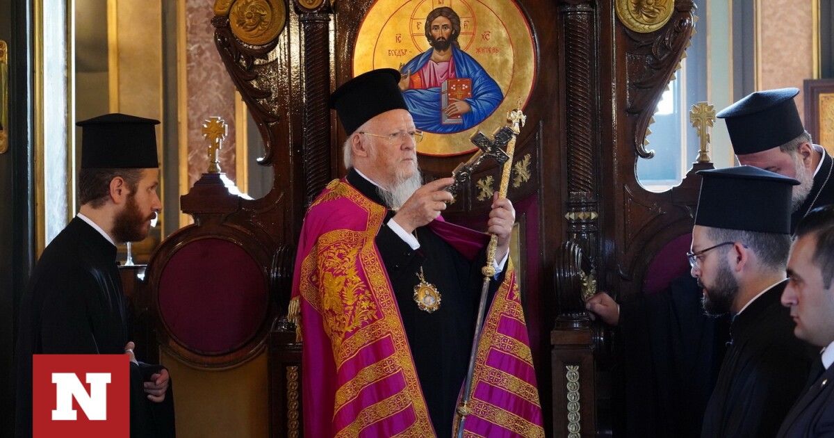 Ο Πατριάρχης Βαρθολομαίος στον Ι.Ν. Αγίου Στεφάνου, της Ορθόδοξης ...