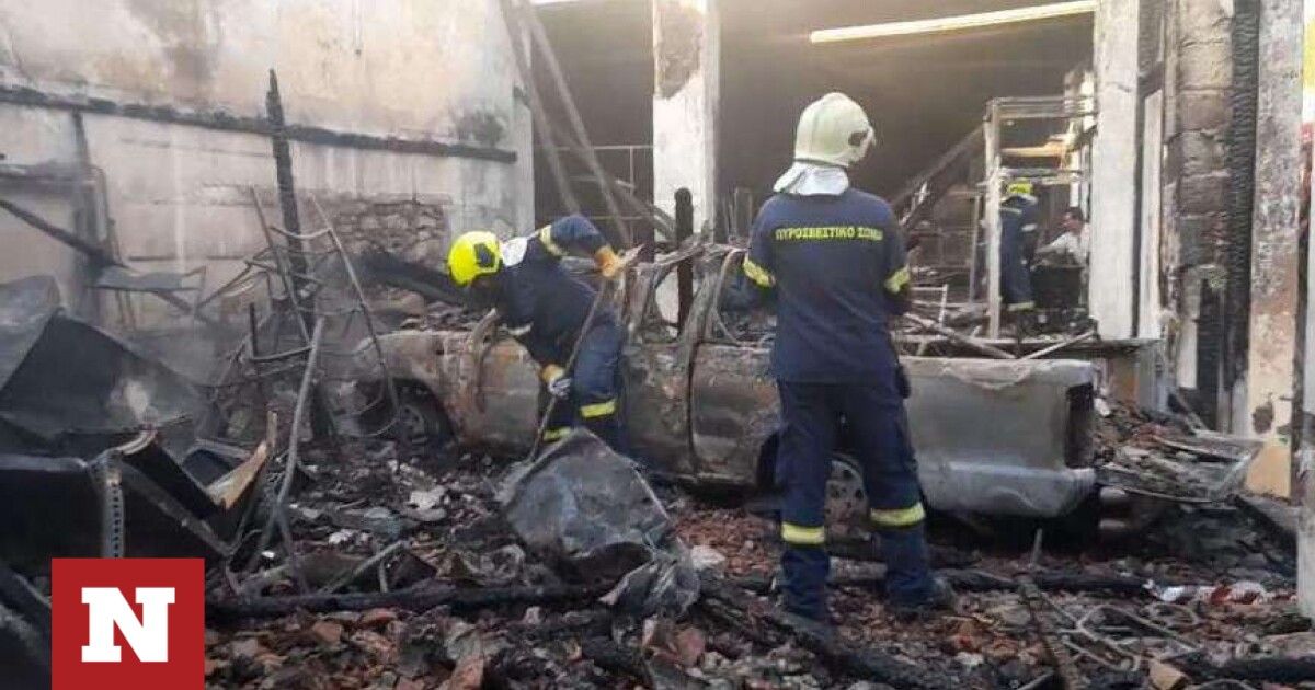 Μυτιλήνη - Πολιχνίτο: Πράξη εκδίκησης -΄Εκαψε σπίτι και κατάστημα ...
