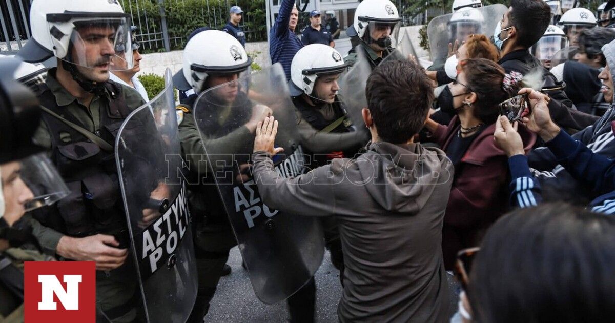 Ένταση στη συγκέντρωση διαμαρτυρίας στην Ιρανική πρεσβεία για τον ...