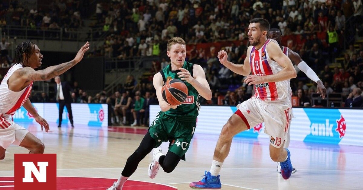 Ερυθρός Αστέρας - Παναθηναϊκός 75-77: Έκανε σεφτέ στη Euroleague - Newsbomb