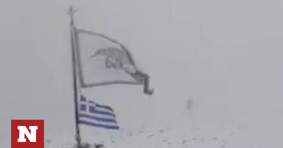 Χιονισμένο τοπίο ο Όλυμπος - Δείτε το βίντεο - Newsbomb