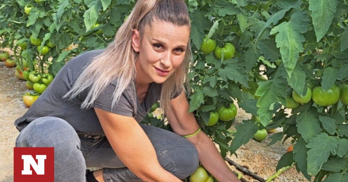 Η αγρότισσα που «κρατάει» με χαμόγελο θερμοκήπιο, σπίτι και παιδιά ...