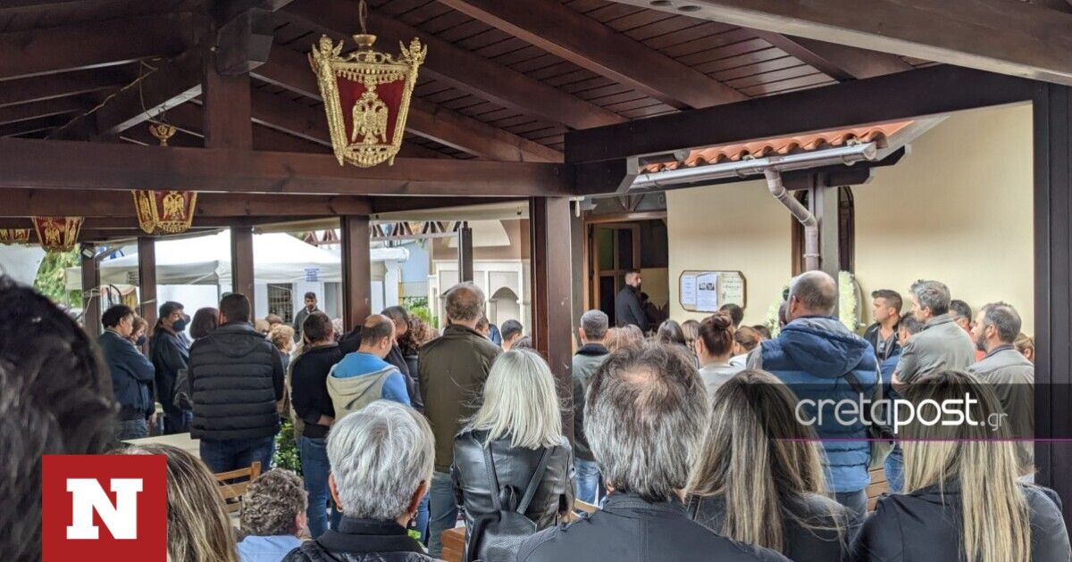 Κρήτη: Θλίψη και οδύνη στις κηδείες του 50χρονου και της 49χρονης ...